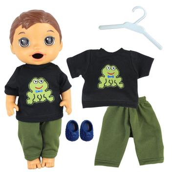Kit roupa boneca para baby alive - sapo cururu - 4 pçs - CASINHA 4 ...