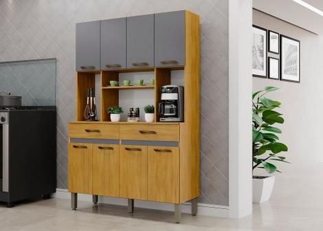 Kit Rubi 8 Portas - CHF Móveis - Cozinha Compacta / Completa - Magazine ...