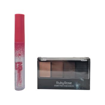 Kit Ruby Rose Trio Paleta Sobrancelha + Gel Incolor Game on - Kits de ...