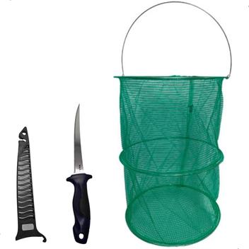 Kit Sambura Covo Nylon Camarão Tampa N.2 Faca Fileteira - Summer - Faca ...