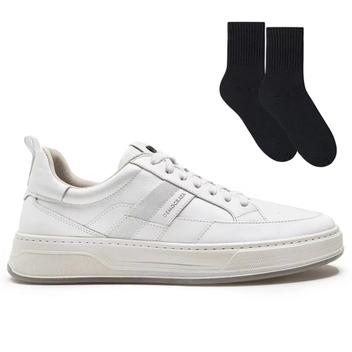 Kit Sapatênis Democrata Denim Bold Masculino + Par de Meia - Kit ...