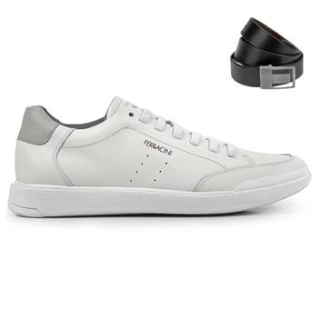 Kit Sapatênis Ferracini Star Masculino + Cinto - Kit Masculino ...