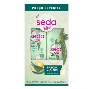 Kit Seda Shampoo 300ml E Condicionador 190ml Babosa + Óleos - Kit ...