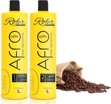 Kit semi definitiva afro rofer 2x1000ml - ROFER PROFISSIONAL ...