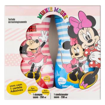 Kit Shampoo 250Ml E Condicionador 230Ml Minnie Mouse - Nutriex - Kit ...