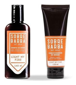 Kit Shampoo + Condicionador Barba Light My Fire Sobrebarba - Sobre ...