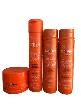 Kit Shampoo Condicionador Mascara Ativador 280m Cacheados Max Care ...