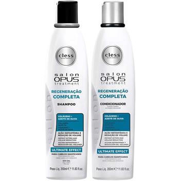 Kit Shampoo E Condicionador Salon Opus Regeneração Completa - Cless ...