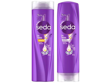 Kit Shampoo e Condicionador Seda Liso Perfeito - 325ml Cada - Kit ...