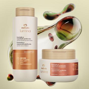 Kit Shampoo e Máscara Nutrição e Reparação - Cabelos - Kit de ...