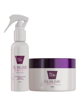 Kit Shampoo e Máscara sublime hair - Bio Vitalis - Kit de Tratamento ...