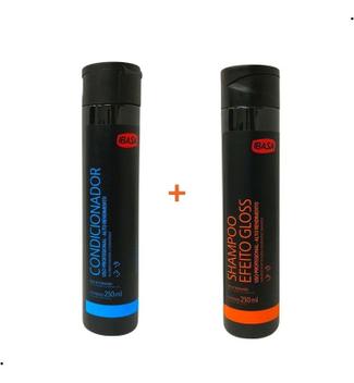 Kit Shampoo Efeito Gloss + Condicionador Profis Ibasa 250ml - Outros ...