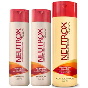 Kit Shampoo Neutrox Clássico + Condicionador 500ml - Kit Shampoo e ...
