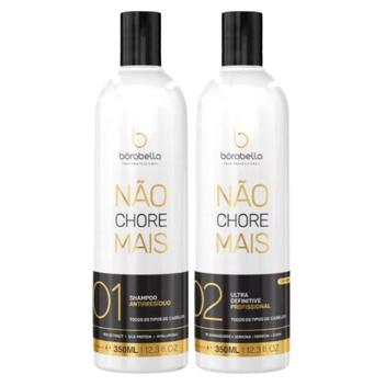 Kit Shampoo + Progressiva Não Chore Mais 350ml - Borabella - Kit de ...