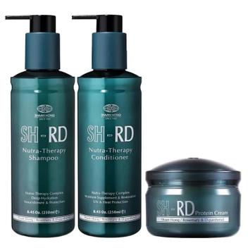 Kit Shrd Shampoo 250ml Condicionador 250ml e Leavein 80ml - Kit Shampoo ...