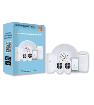 KIT Sistema de Alarme e Segurança Inteligente Novadigital - Nova ...