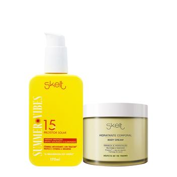 Kit Skelt Summer Vibes Unexpected Day Protetor Solar Hidratante (2 ...