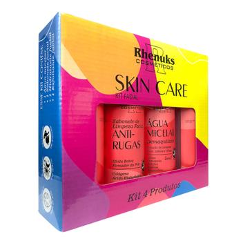 Kit Skin Care Anti Rugas 4 unidades Rhenuks - Anti-Idade Facial ...