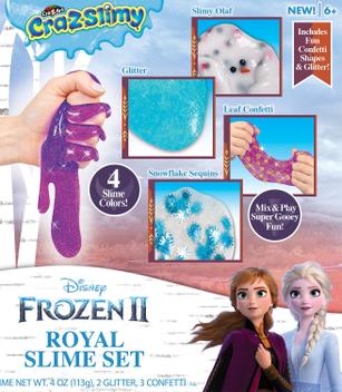 Kit Slime Cra-Z-Art Disney Frozen 2 CrazSlimy Royal - Slime / Amoeba ...