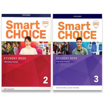 Kit Smart Choice 2 - Student Book With Online Practice + Smart Choice 3 - Student Book With ...