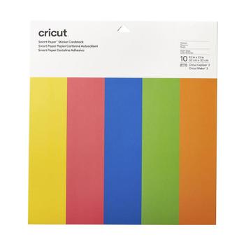 Kit Smart Papel Cartolina Multicolorido - Cricut - 33x33cm - 10 folhas ...