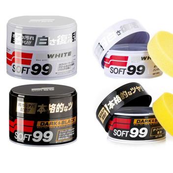 Kit Soft99 Cera De Carnaúba Dark Black + Cera White Cleaner - SOFT 99 ...
