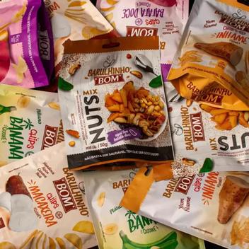 kit Sortido Com 20 unidades : 11UN Chips 50g + 9 UN Farofa 150g Cada ...