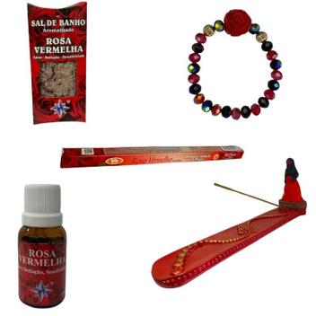 KIT SPA Pomba Gira Amor, União, Sedução e Atração Completo - Lua ...