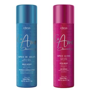 Kit Spray Finalizador + Argan Cless Eu Amo Charming 150 Ml ...