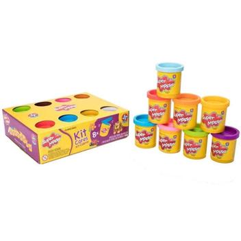 Kit Super Massa com 8 Potes 400g - Estrela - Massinha - Magazine Luiza