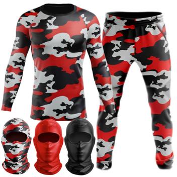 Kit Tático Tropa de Elite Paintball Segunda Pele Rasguard Térmico ...