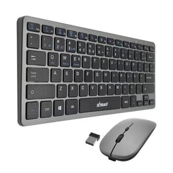 Kit Teclado E Mouse Bluetooth E Wireless Padrão Wb-8077 - xtrad - Kit Teclado e Mouse - Magazine ...