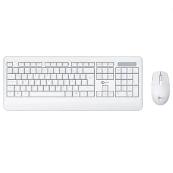 Kit Teclado E Mouse Sem Fio Lecoo Kw202 Branco - Lecco - Kit Teclado e ...