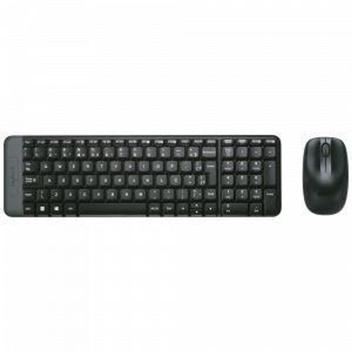 Kit Teclado e Mouse Sem Fio MK220 Preto USB Logitech - Kit Teclado e ...