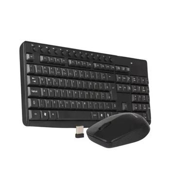 Kit Teclado E Mouse Sem Fio USB Wireless 2.4ghz Preto - weib - Kit ...