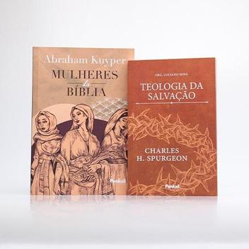 Kit Teologia da Salvação Charles Spurgeon + Mulheres da Bíblia Abraham ...