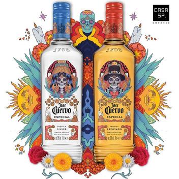 Kit Tequila José Cuervo Reposado e Prata Edição Limitada 750 ml - Jose ...