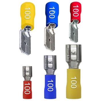 Kit terminal faston femea e macho 0,5-1,5/1,5-2,5/4-6 100 cada - STARK ...