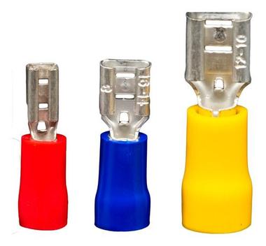 Kit Terminal Fêmea Faston Pré-isolado 0,5 A 6,0mm - 250un - Con-fio ...