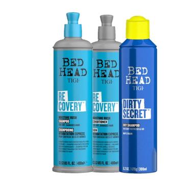 Kit TIGI Bed Head Recovery Home Care Dirty Secret (3 Produtos) - Kit de ...