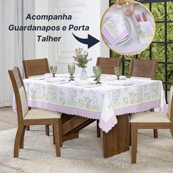 kit Toalha Mesa Páscoa 12 Lugares 4,00x1,50 mais 12 Guardanapos mais 12 Porta Talheres - NaLu ...