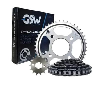 Kit Transmissão Biz 100 12 - 15 - GSW - Transmissão de Moto - Magazine ...