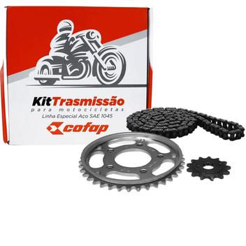 Kit transmissão moto honda cg 150 fan mix titan es titan esd titan ks ...