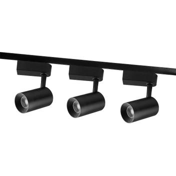 Kit Trilho Eletrificado 1m Universal Com 3 Spot Led 7w 3000k - Kian ...