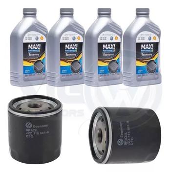 Kit Troca De Óleo 5w40 502/505 Sintético Gol Fox Original VW ...