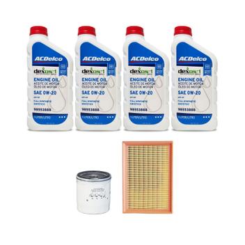 Kit Troca De Óleo Gm Tracker 1.4 Turbo Acima De 2018 - Acdelco 0w20 ...