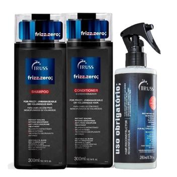 Kit Truss Frizz Zero - Shampoo 300ml + Condicionador 300ml + Uso ...