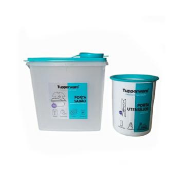 Kit Tupperware Porta Sabão & Porta Utensílios - Porta Sabão / Amaciante ...