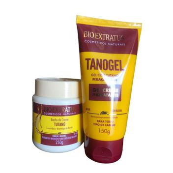 Kit Tutano finalização capilar 1 Banho de creme 250ml 1 Tanogel ...