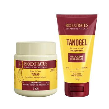 Kit Tutano finalização capilar 1 Banho de creme 250ml 1 Tanogel ...